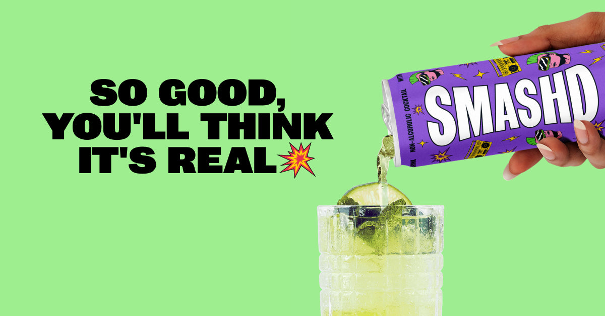 SMASHD Mocktails in a Can | Award Winning Non-Alcoholic Mocktails