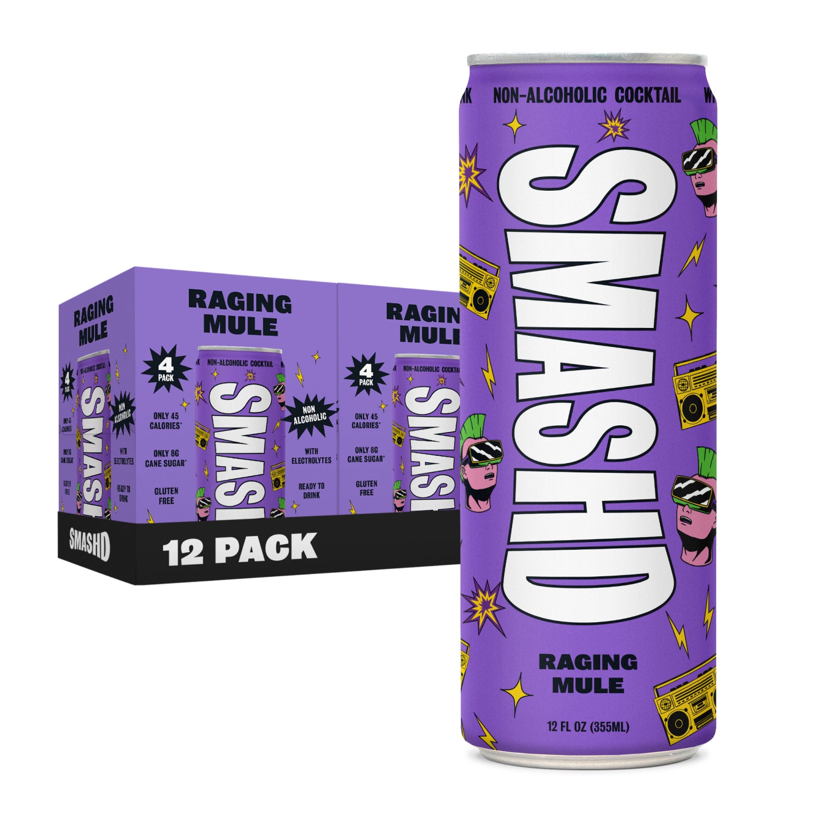 SMASHD's Raging Mule | A Fiery Ginger Kick with a Fizzy Twist | Non ...