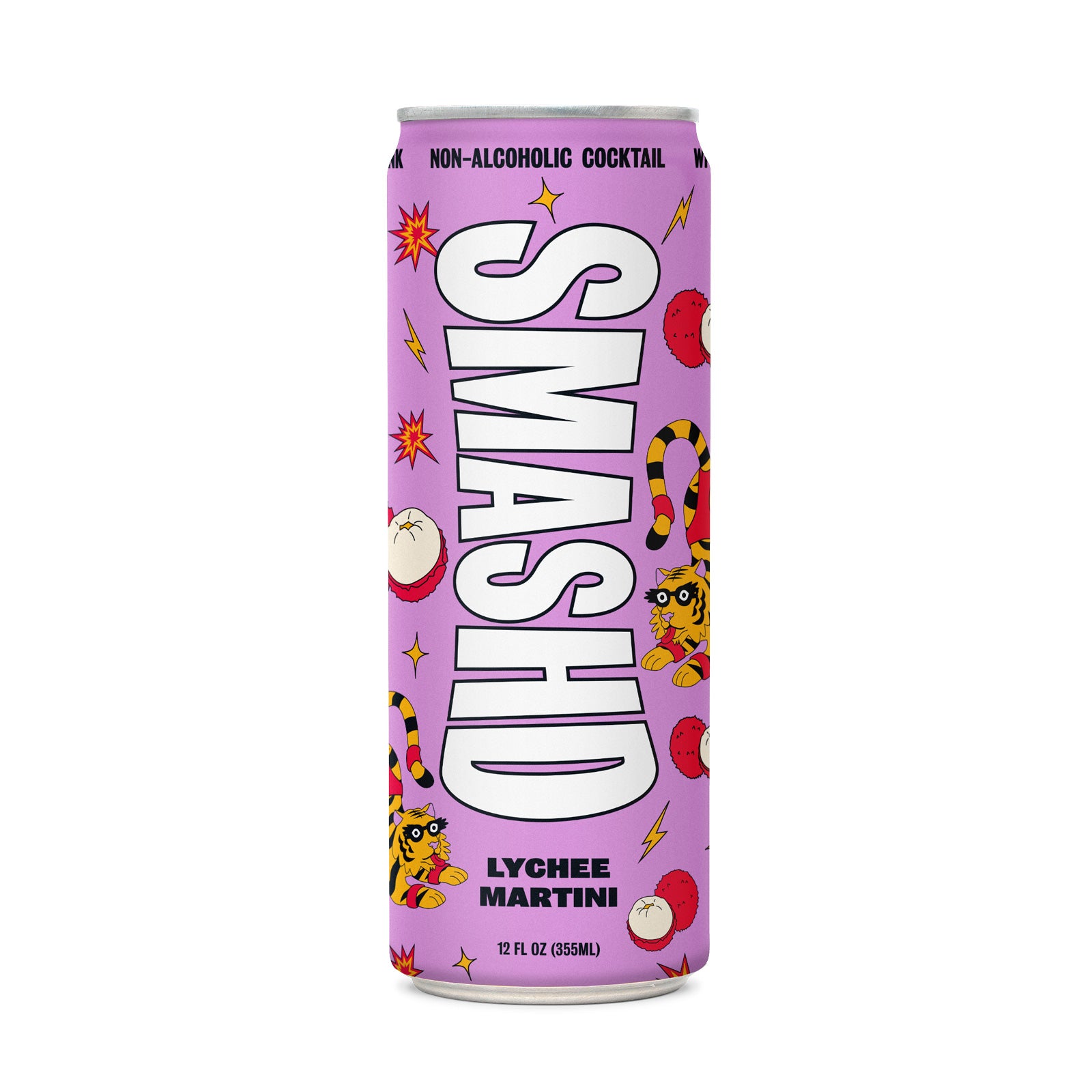 SMASHD's Lychee Martini | Tame the Tiger with our Non-Alcoholic beverages